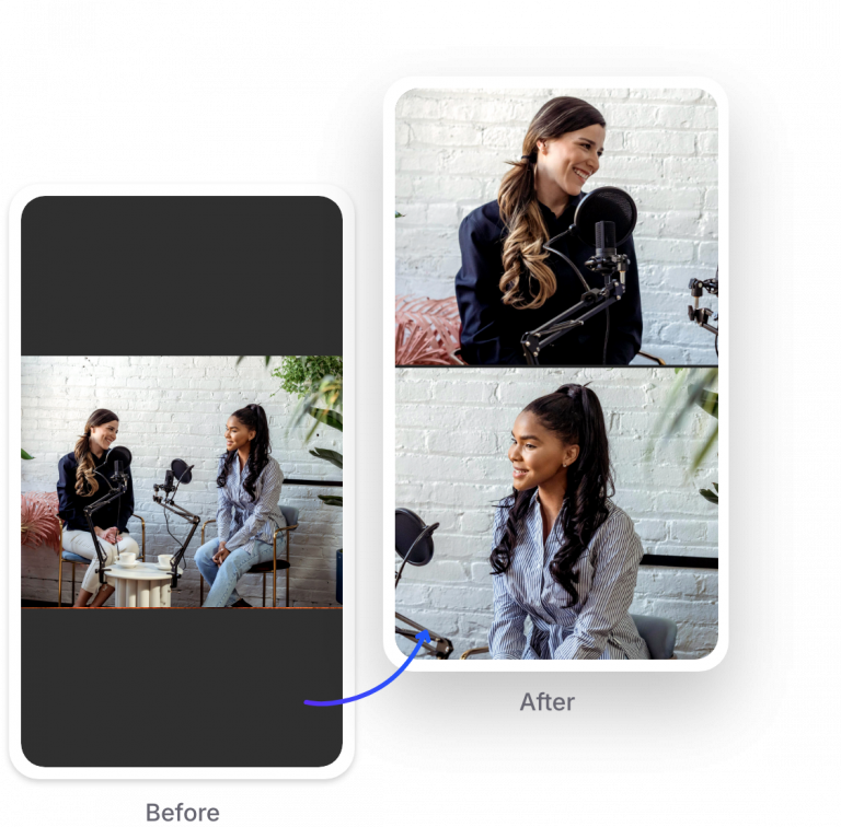 AI-Based Portrait PRO: Convert Landscape Videos to Portrait Ratio